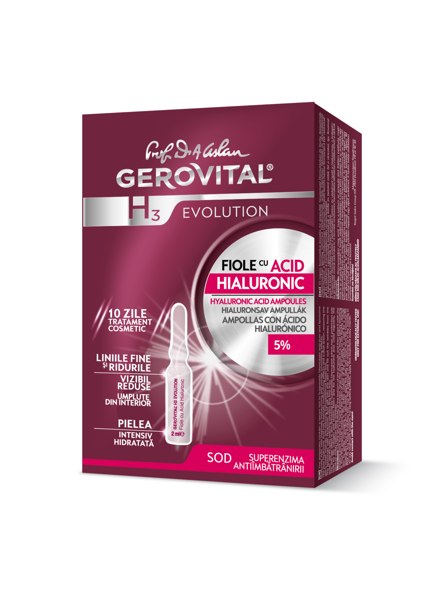 gerovital h3 evolution fiole se pot administra si intramuscular? — FARMEC