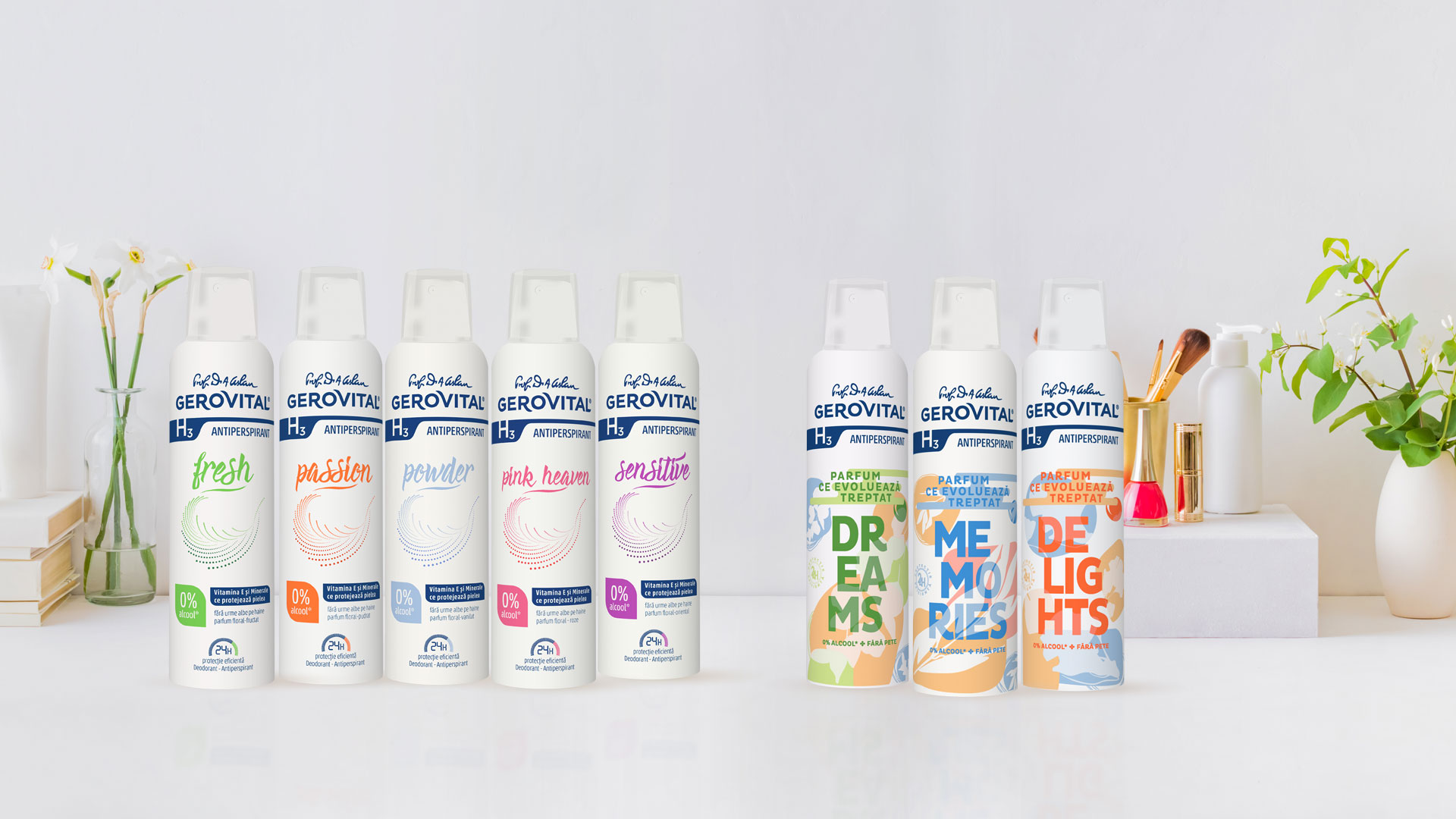 Farmec relansează gama Gerovital H3 Antiperspirante cu o nouă imagine ...