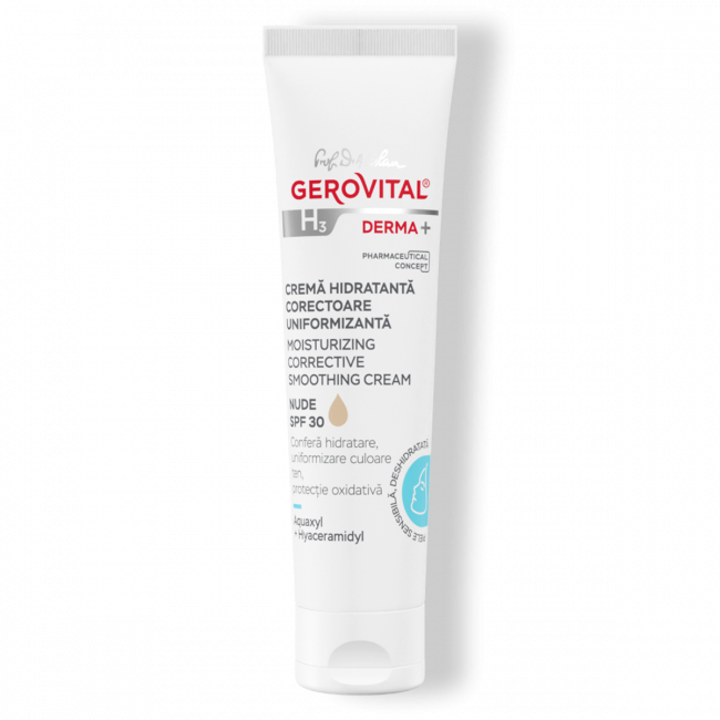 Cremă Hidratantă Uniformizantă SPF 30 | Gerovital H3 Derma+