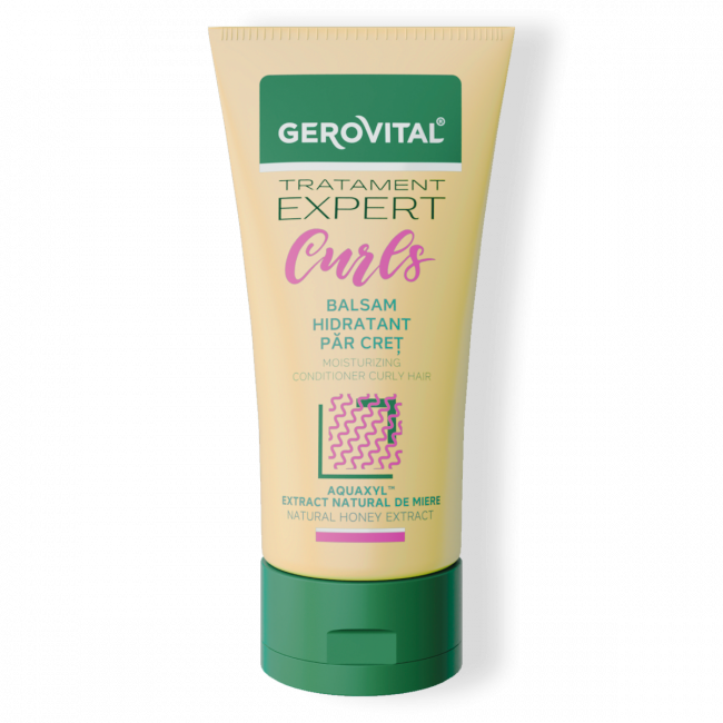Balsam Hidratant pentru Păr Creț | Gerovital Tratament Expert