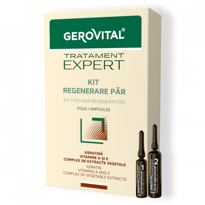 Șampon Regenerant cu Keratină | Gerovital Tratament Expert