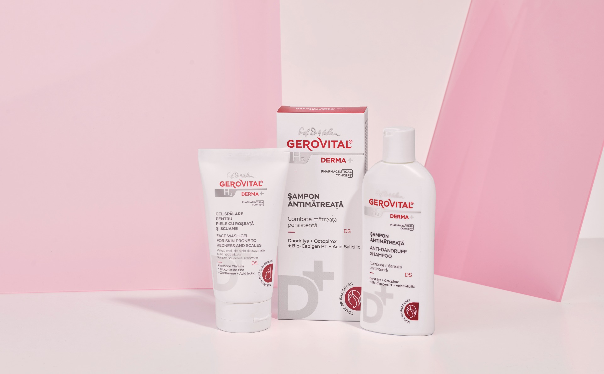 Produse dermatocosmetice Gerovital H3 Derma+ | Farmec.ro