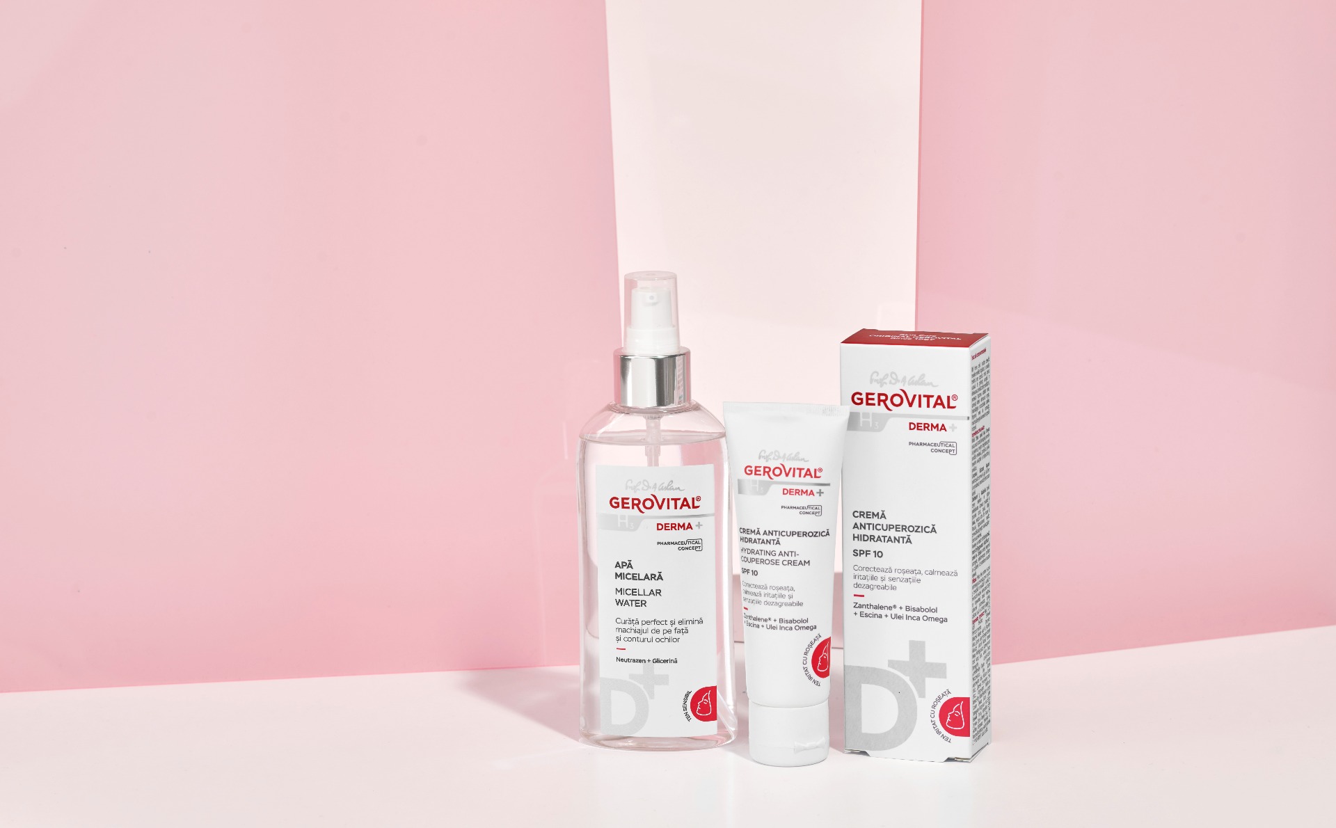 Produse dermatocosmetice Gerovital H3 Derma+ | Farmec.ro