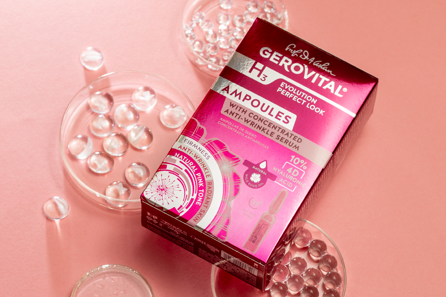 Fiole cu 10% Acid Hialuronic 4D Gerovital H3 Perfect Look